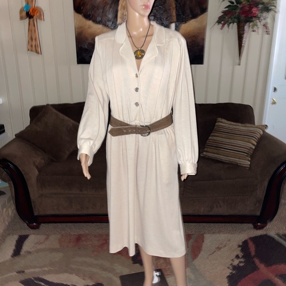 Lawrence Greer | Dresses | Lawrence Greer Vintage 97s Usa Wool Size 18 ...